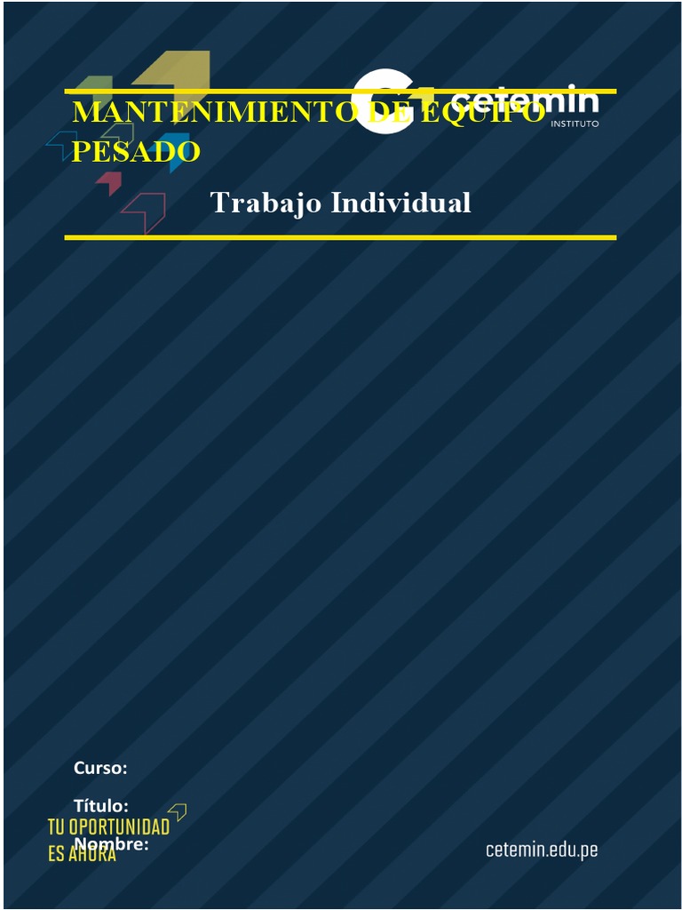 Plantilla de Cetemin | PDF