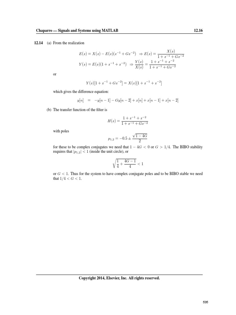 Solutions ch12 | PDF | Control Theory | Mathematics