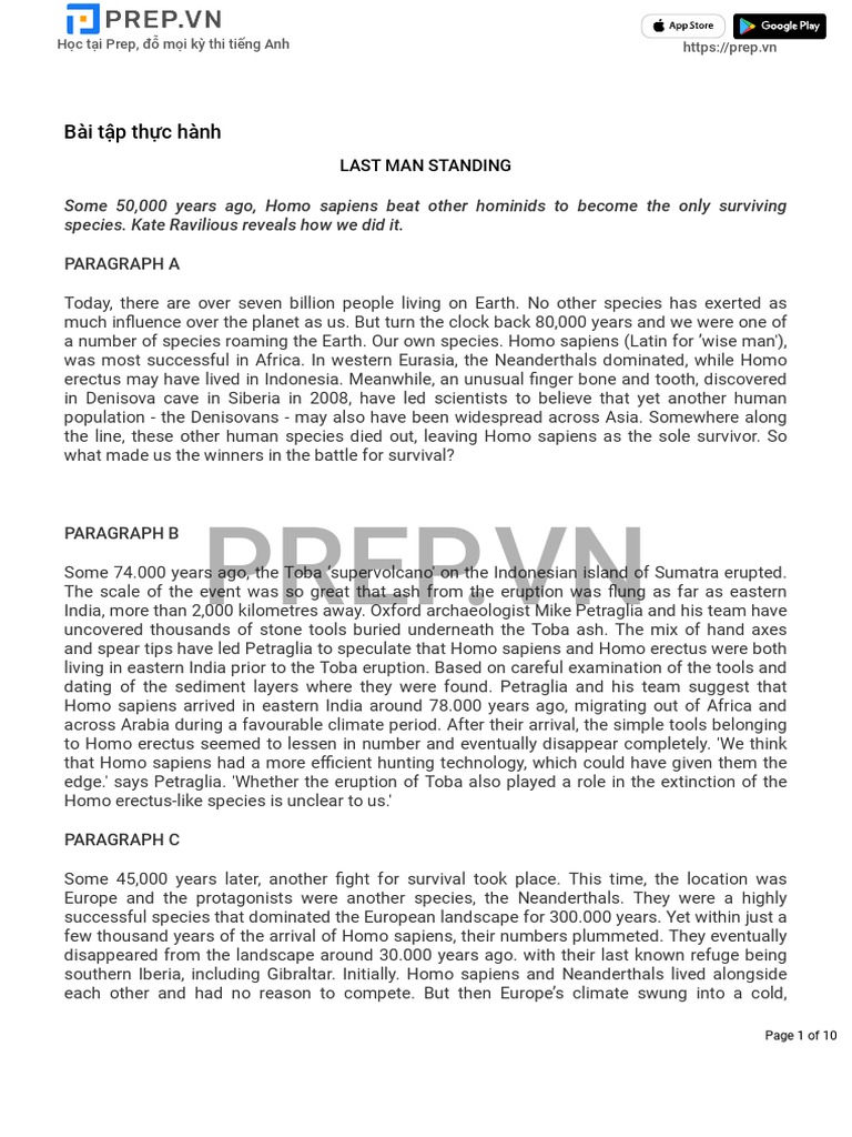 Prep - VN - 3 | PDF