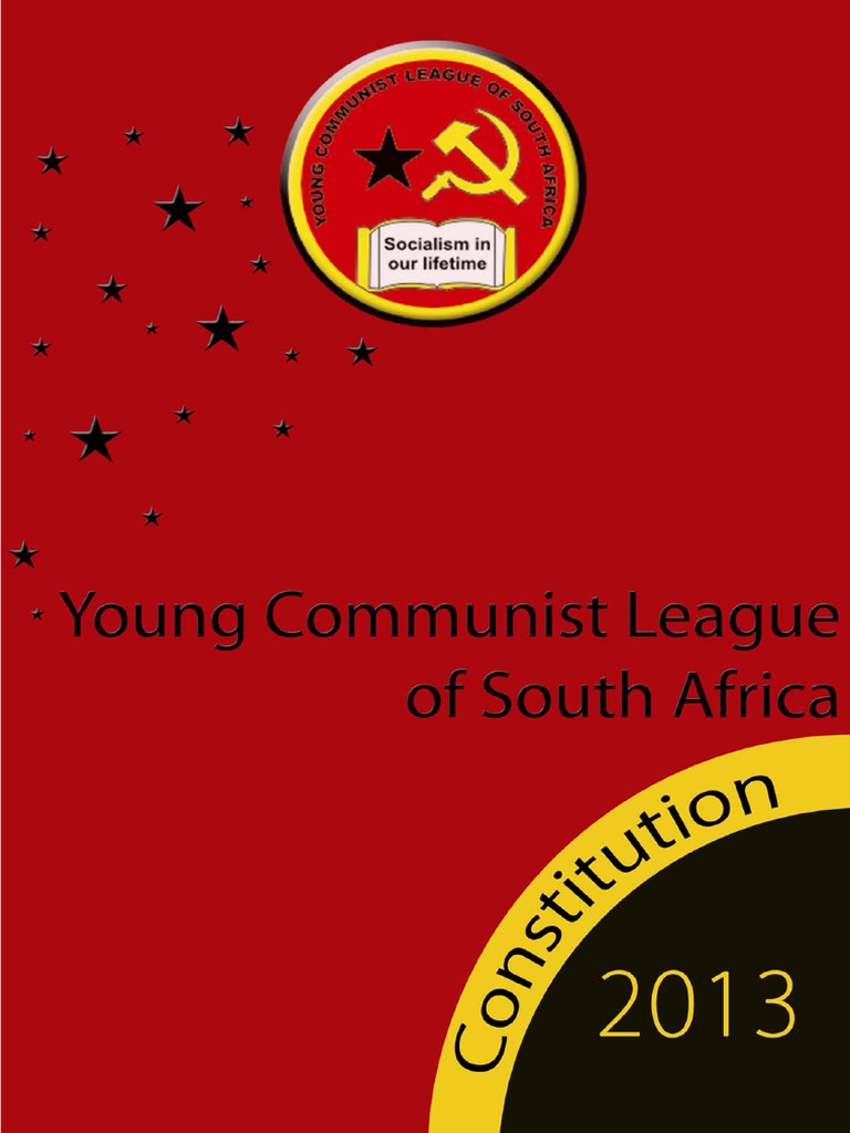 YCL Constitution - Unisa YCLSA Constitution and Code of Conduct | PDF ...