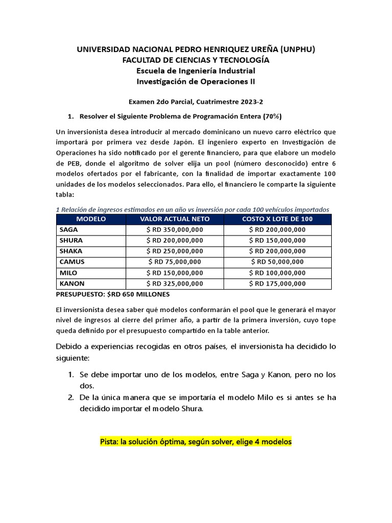 Segundo Parcial | PDF