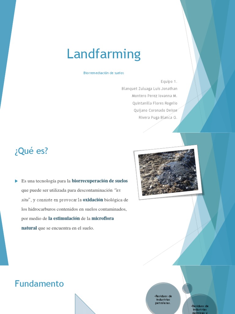 LANDFARMING | PDF
