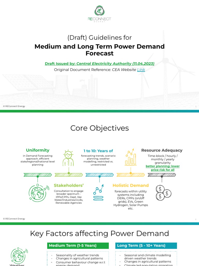 CEA Demand Forecasting Guidelines India 1681351780 | PDF | Forecasting | Electrical Grid