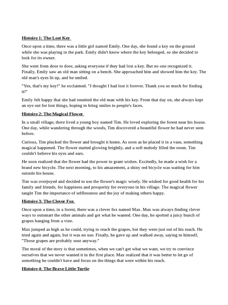 Histoire en Anglais | PDF