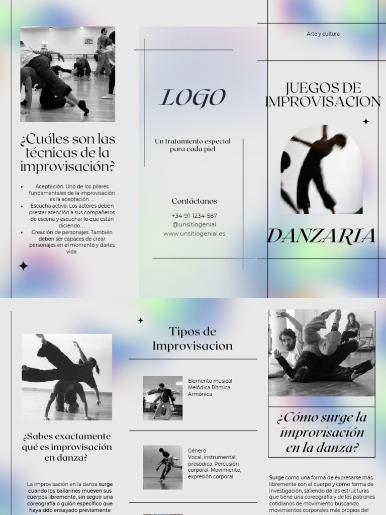 Juegos de Improvisación en Danza | PDF | Arte