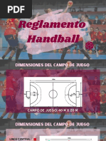 Posiciones de Los Jugadores de Handball | PDF | Deportes y recreación ...