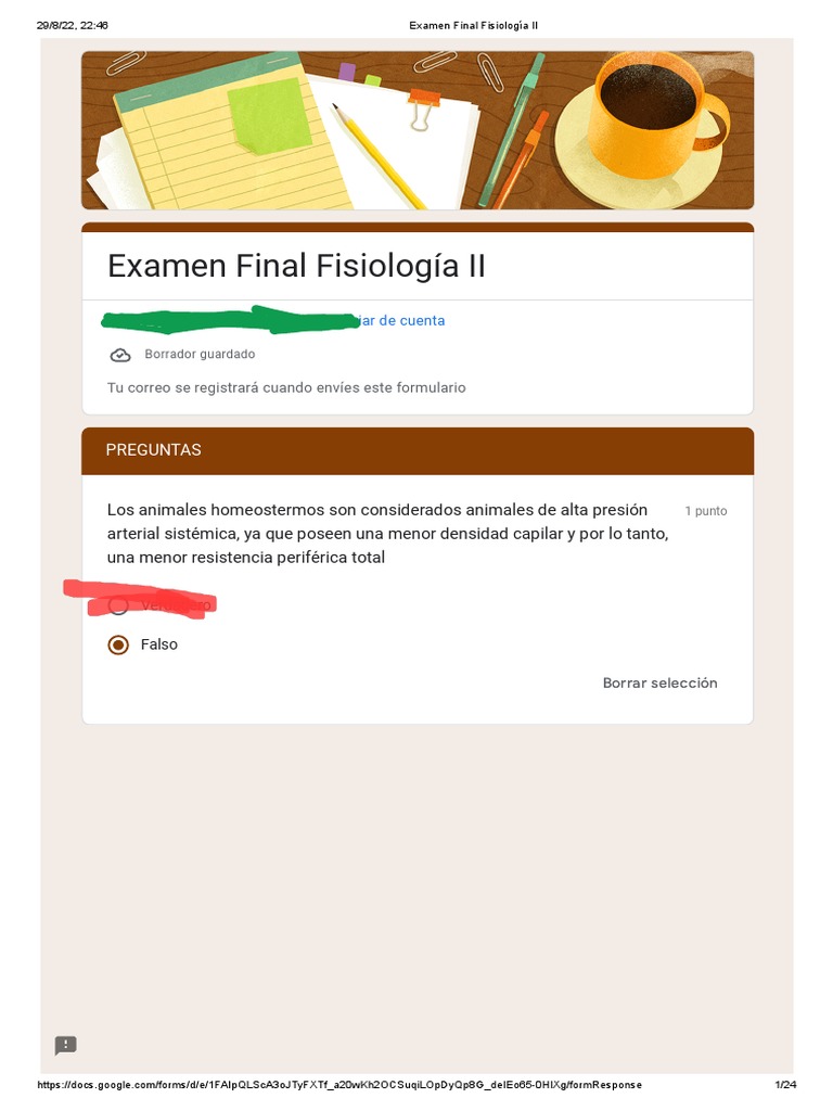 Examen Final de Fisio 2 | PDF