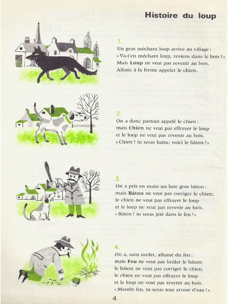 Histoire Du Loup | PDF