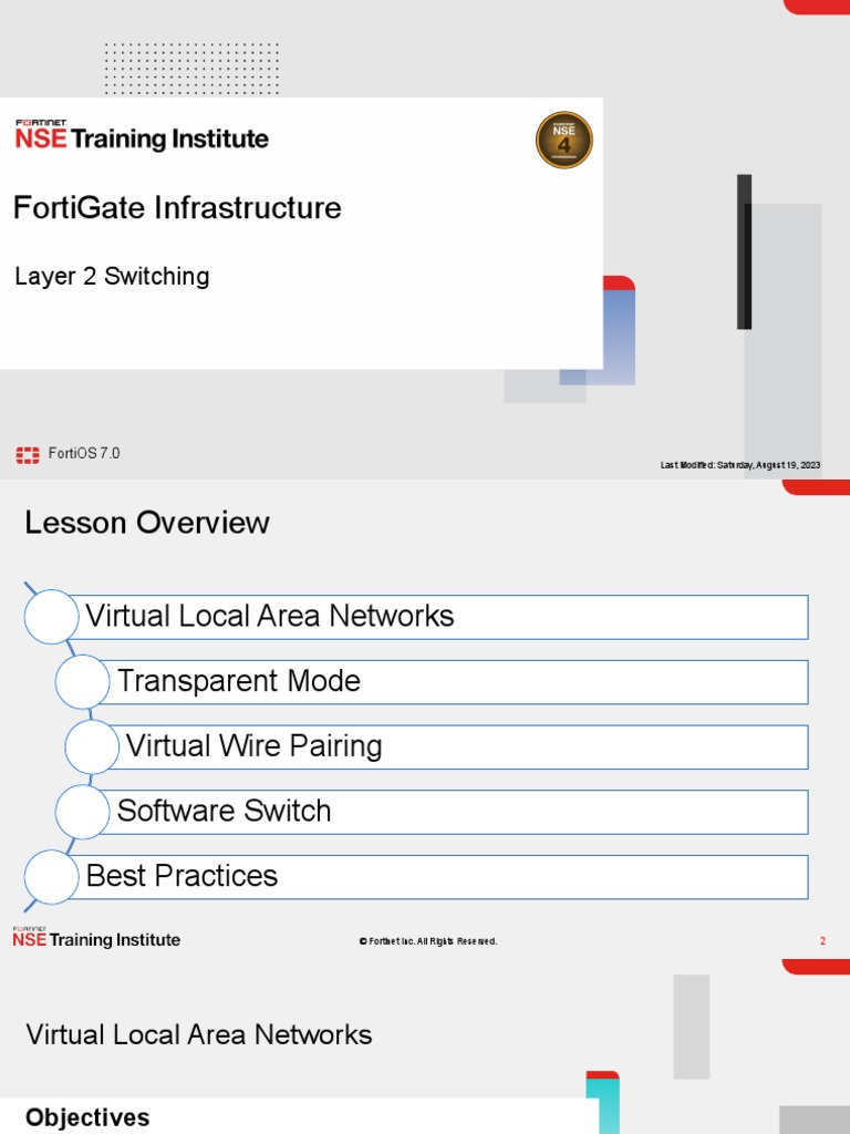 FortiGate Inf 04 Layer 2 Switching | Download Free PDF | Network Switch | Computer Network