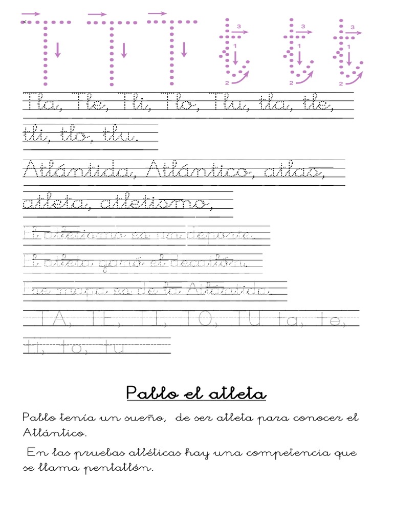 Tla Tle Tli Tlo Tlu | PDF