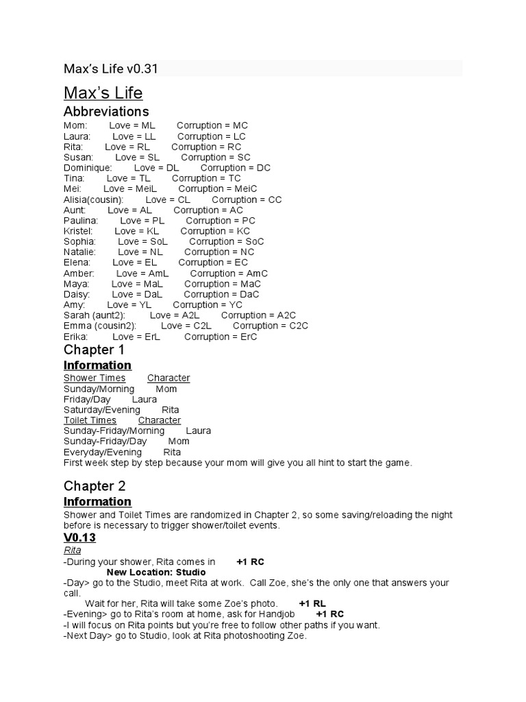 Max Life Chapter 2 | PDF