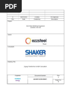 Earthing Transformer Calculation | PDF | Transformer | Electromagnetism