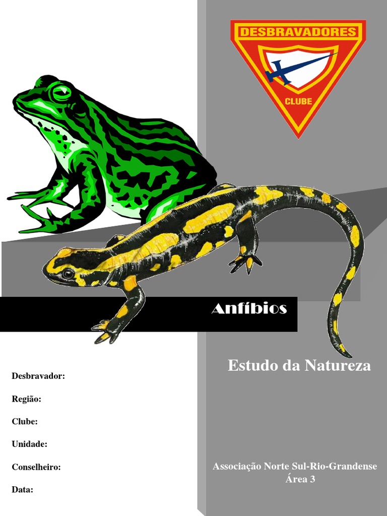 Especialidade - Anfibios - PROVA | PDF | Sapo | Anfíbio
