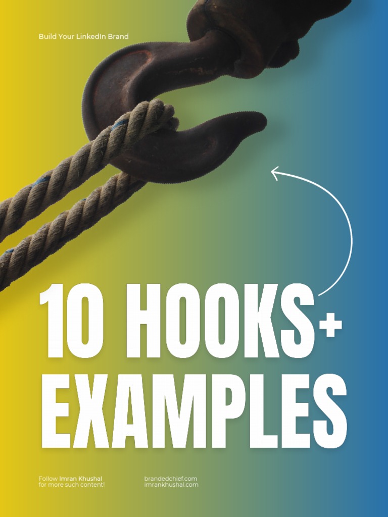 LI Carousel - Writing 10 Hooks and Examples | PDF
