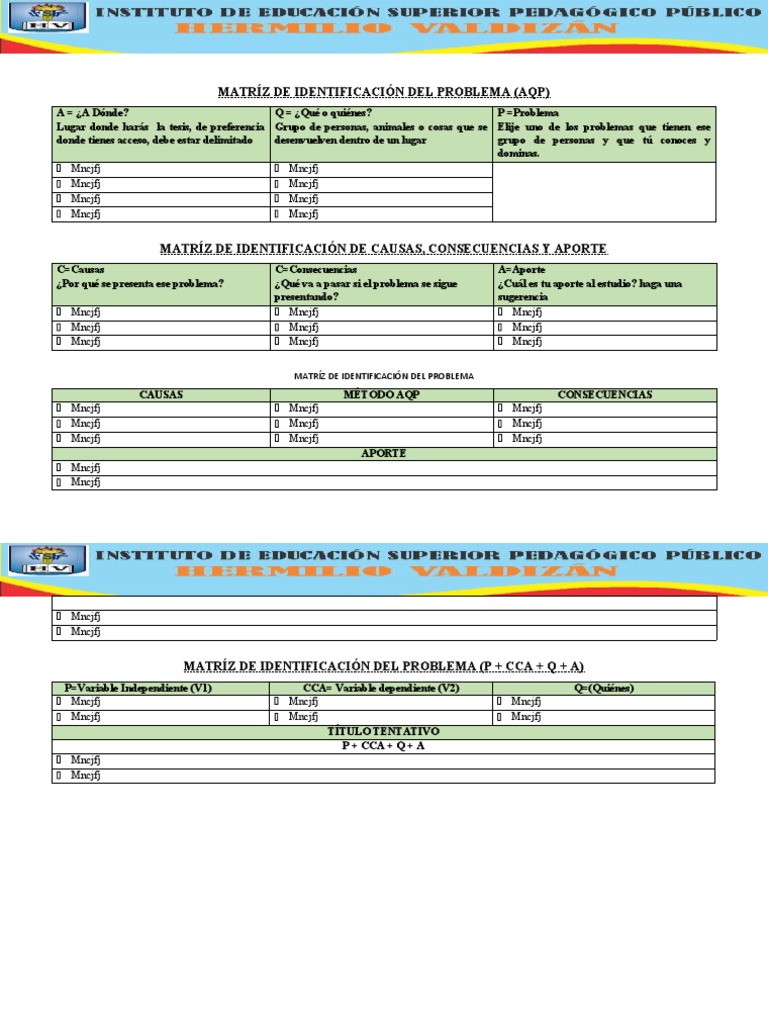 Método AQP - Estudio 1 | PDF