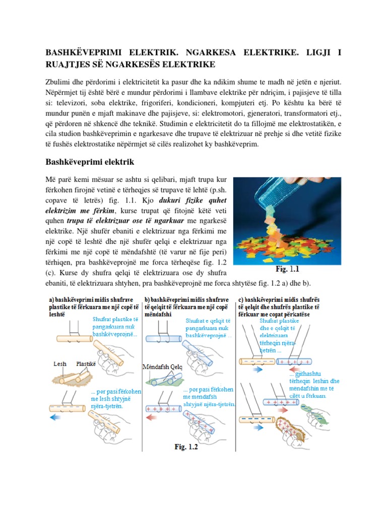 Elektrostatika | PDF