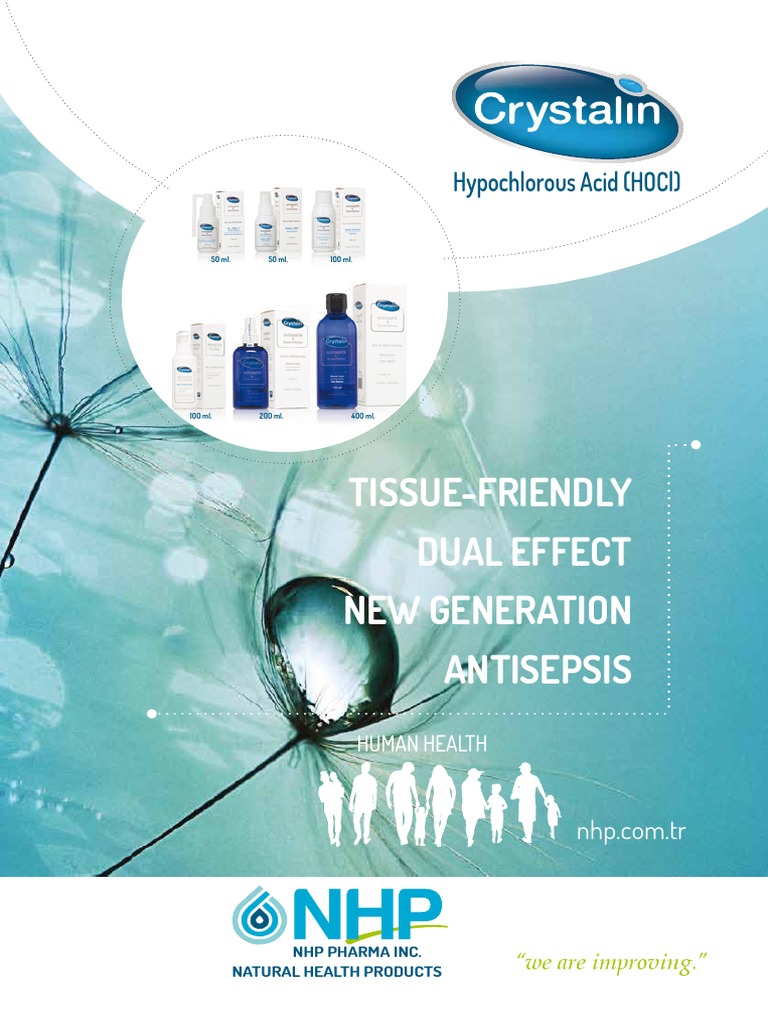 Crystalin Product Catalogue | PDF | Wound | Antimicrobial
