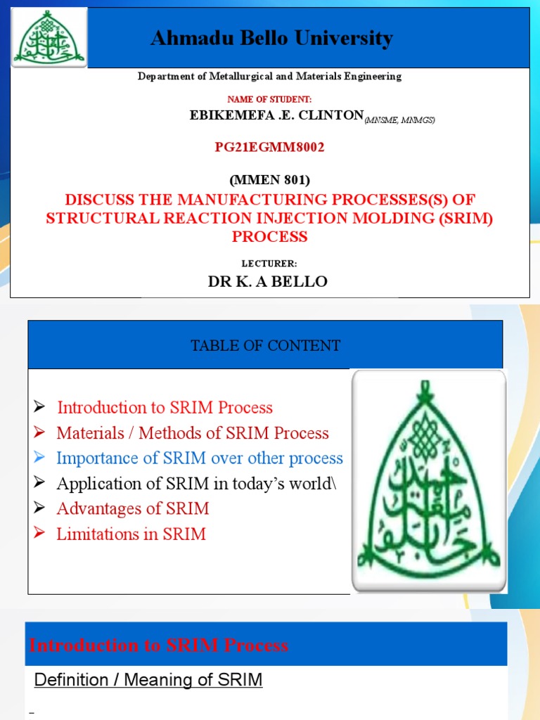 Overview of SRIM Process and Applications | PDF | Materials Science ...