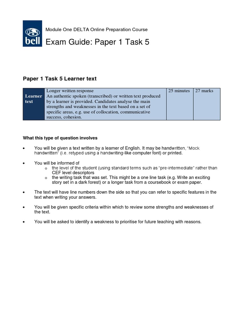 Exam - Guide - 1 - 5 - 003 - DELTA | PDF | Learning | Cognition