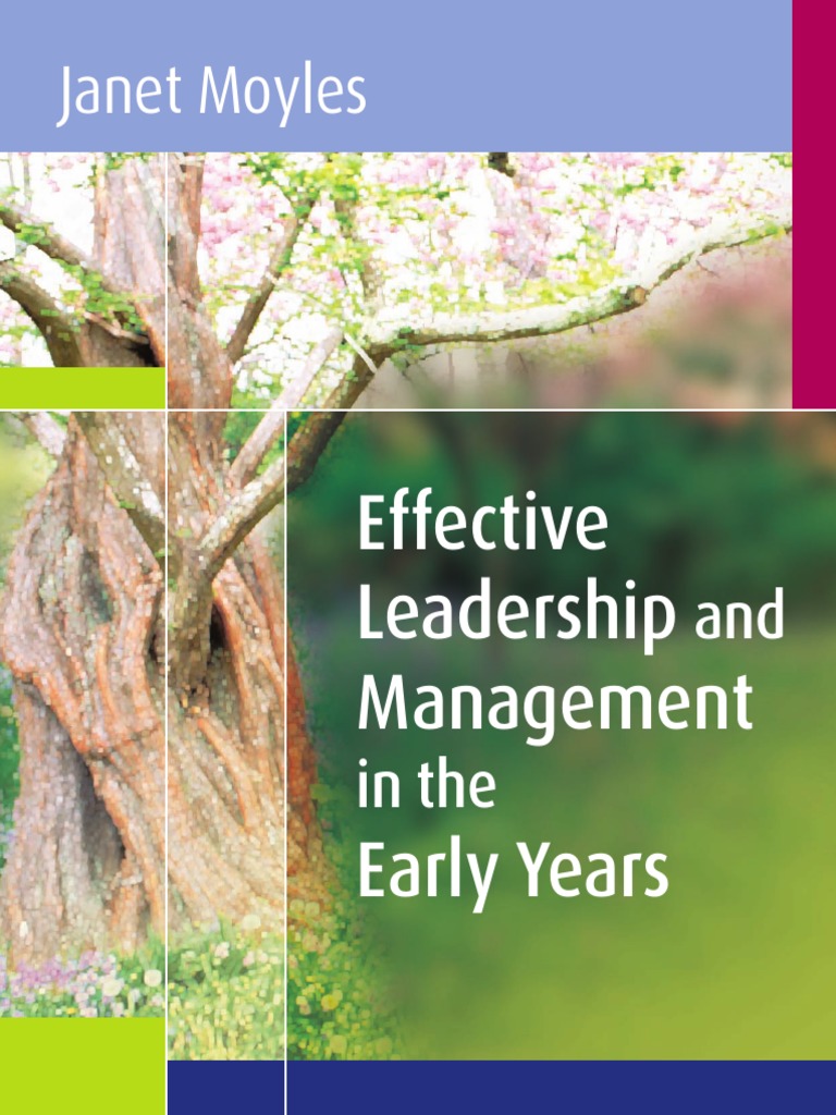 Libro Janet Moyles - Effective Leadership and Management in The Early Years (2006) | PDF ...