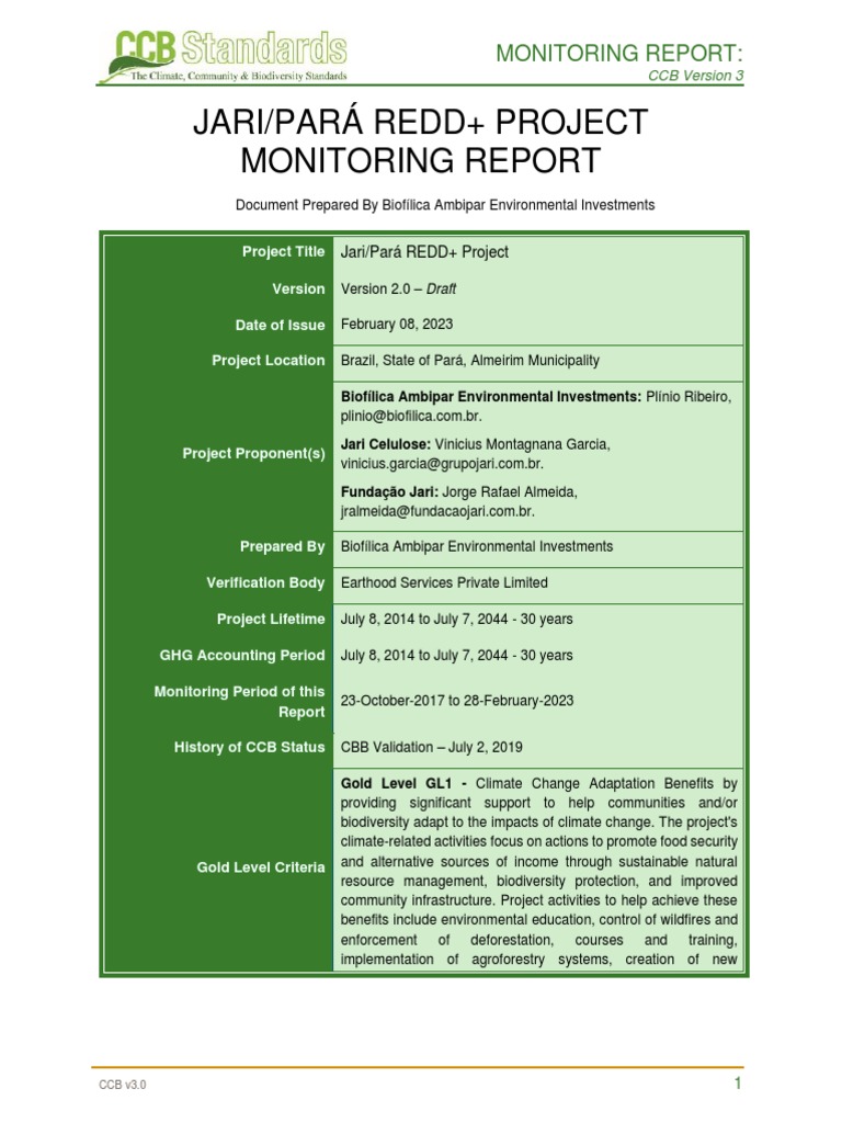 Draft ENG MR - 2018 2022 Jari para - CCBv3.0 - v2.0 | PDF | Amazon ...