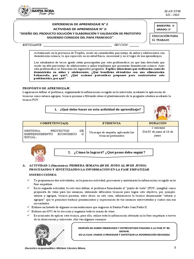 3ro Exp 2-Anexo Actv 02 | PDF