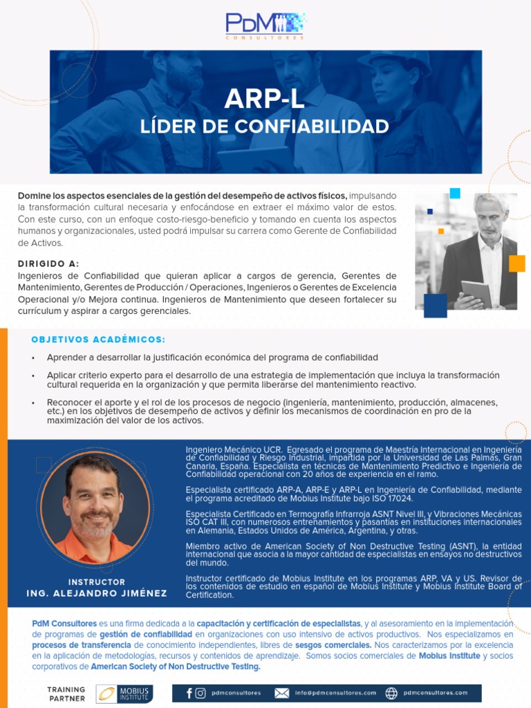 FICHA ARP-L - PdM Consultores | PDF
