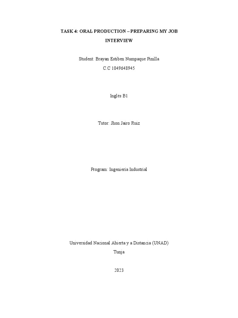 Task4 Brayan Numpaque | PDF | Cognitive Science | Human Communication