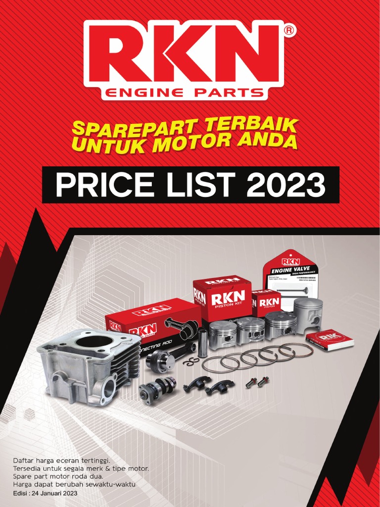 Price List RKN 2023 (25.1.23) | PDF | Home & Garden | Technology ...