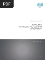 Guidelines CPD | PDF | Nursing | Professional Development
