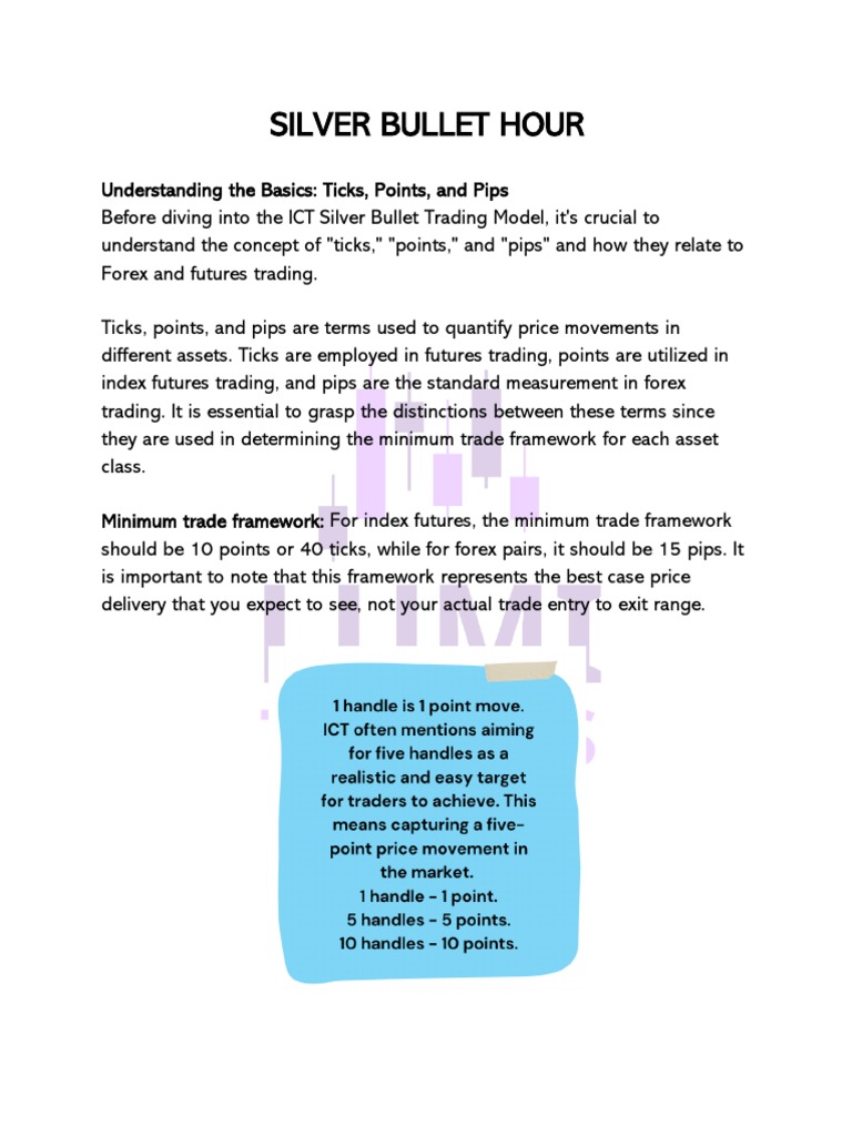 Silver Bullet Hour | PDF | Market Trend | Futures Contract