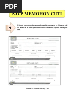 Template Borang Permohonan Cuti | PDF