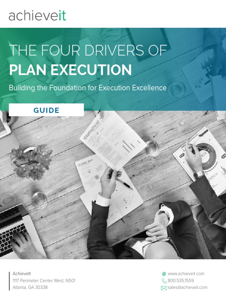 Achieveit Four Drivers | PDF | Software | Analytics