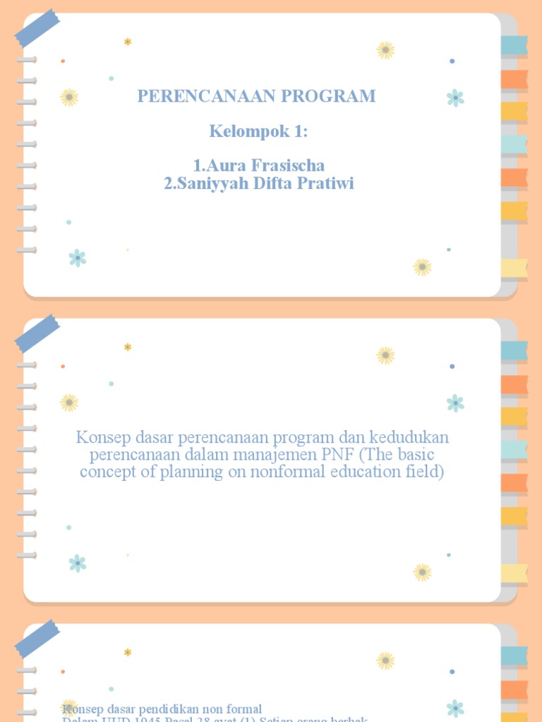 Perencanaan Program | PDF
