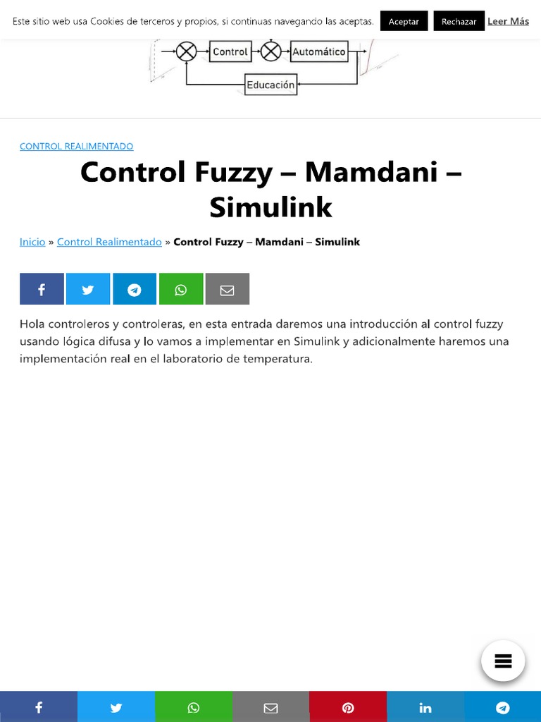 20 Control Fuzzy - Mamdani - Simulink | PDF
