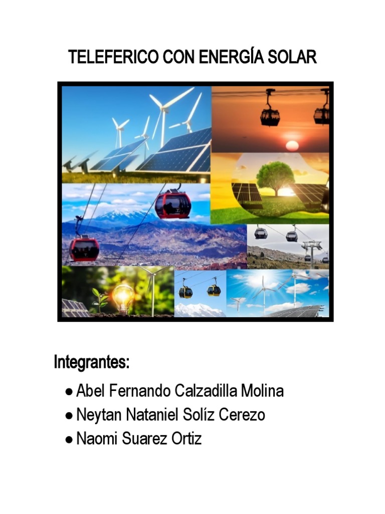 Teleferico Proyecto | PDF