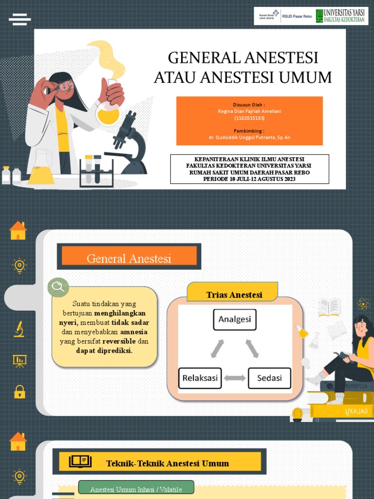 Prosedur Anestesi Umum dan Manajemen | PDF