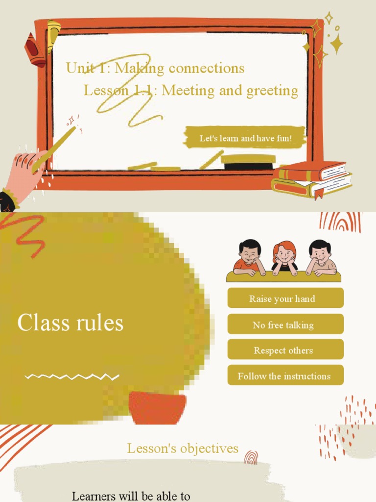 Lesson 1.1 Meeting and Greeting | PDF
