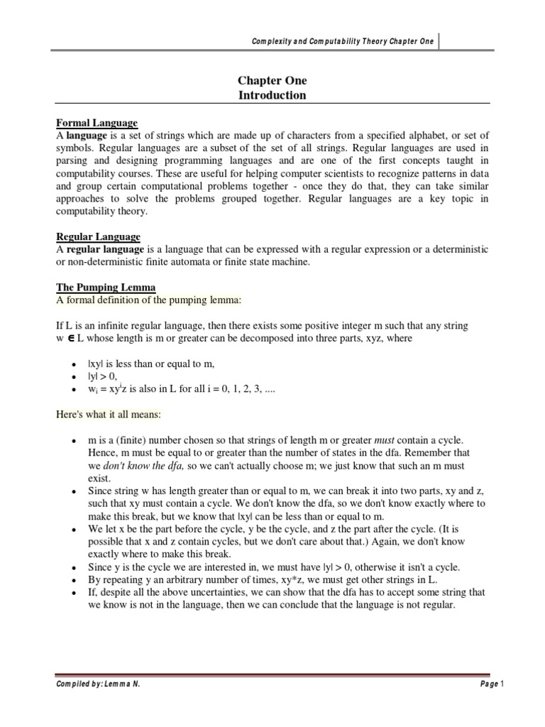 CT-Chapter One - Introduction (Reference) | PDF