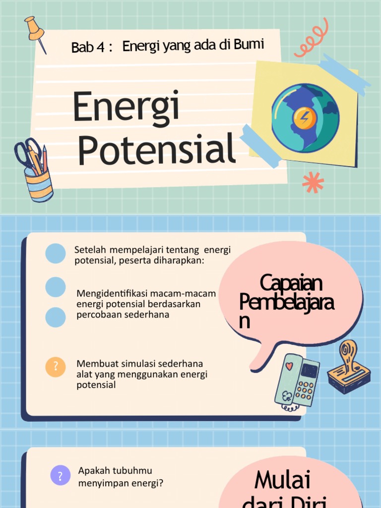 Energi Potensial | PDF | Sains & Matematika