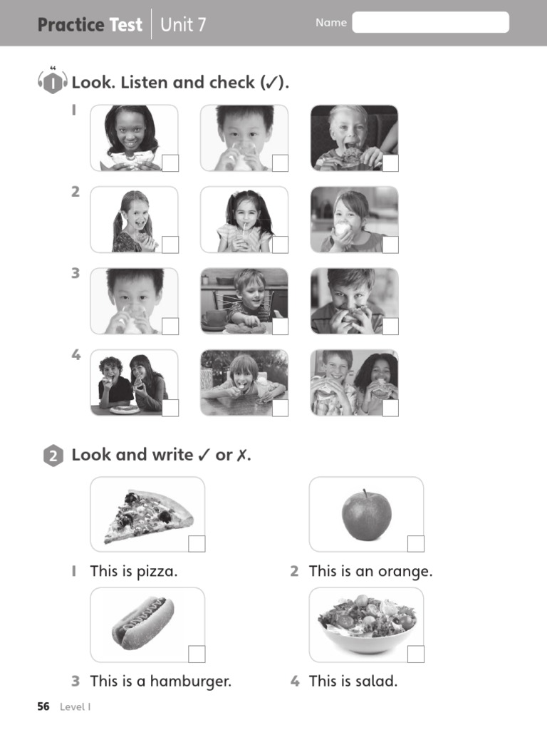 Unit 7 Be 1 | PDF | Cuisine | Foods