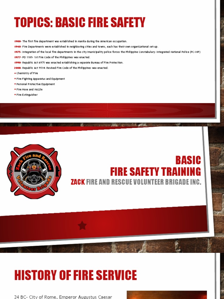 Community Fire Safety | PDF