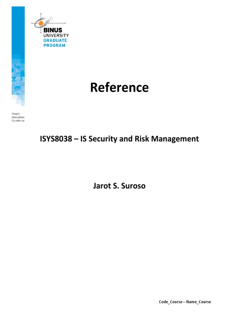 Reference ISYS8038047 | PDF | Computers