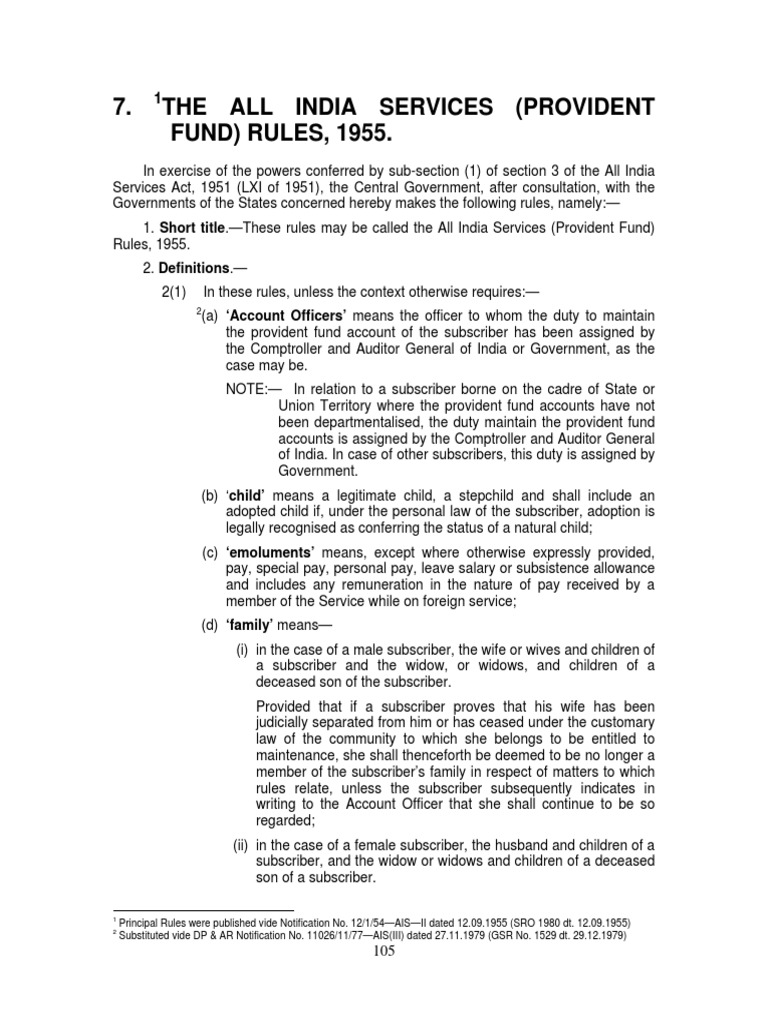 Revised AIS Rule Vol I Rule 07 | PDF