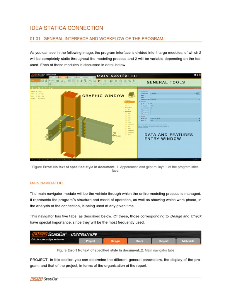 IDEA StatiCa Connection Workflow Guide | PDF | Computer Program ...