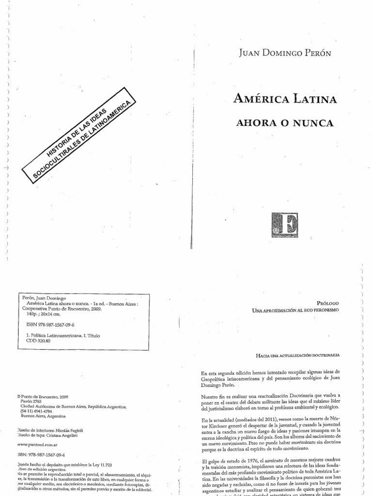 Historia4-America Latina Ahora o Nunca | PDF