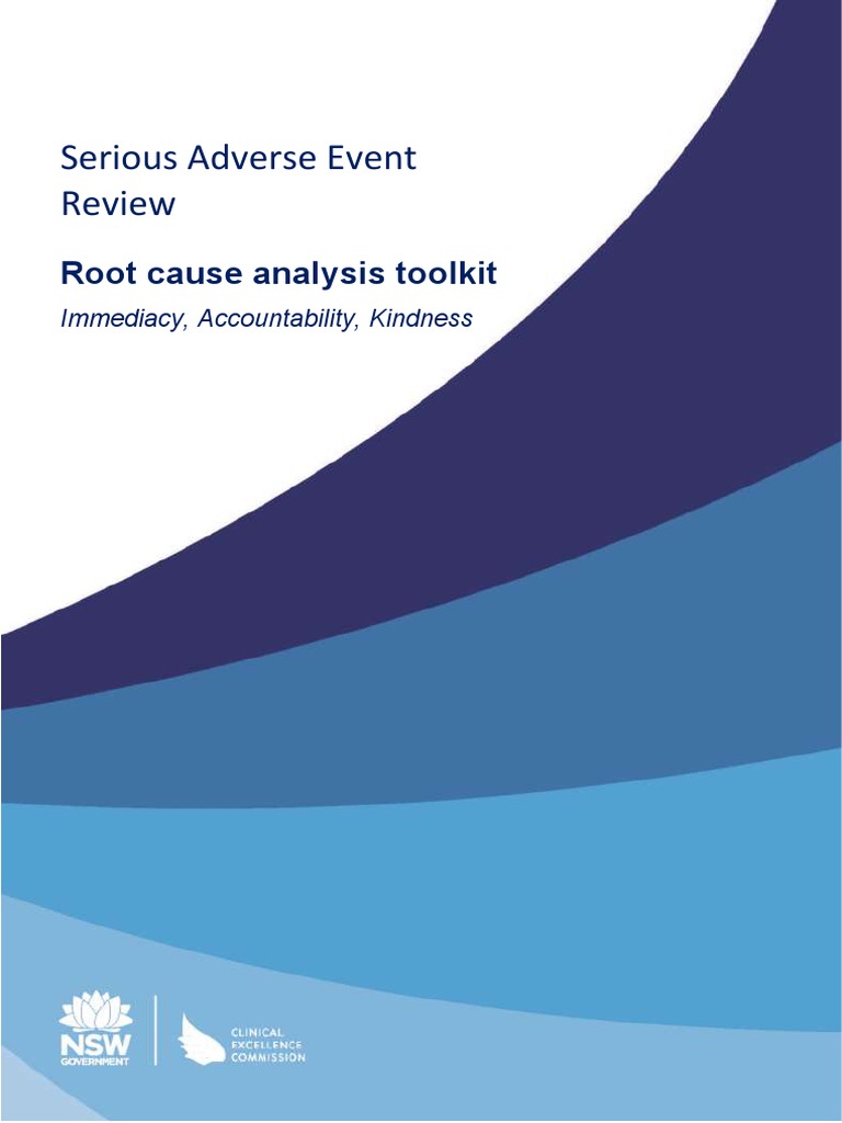 Root Cause Analysis Toolkit | PDF | Caregiver | Causality