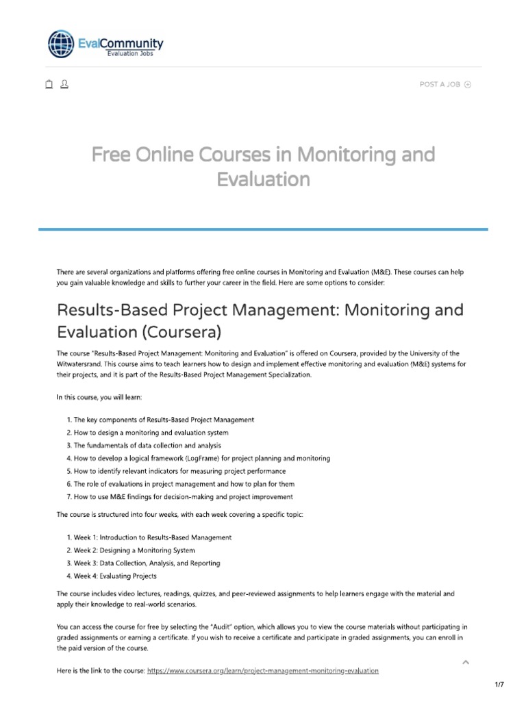Evaluation | PDF