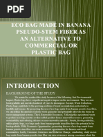 The Potential of Banana Stem Fiber in Production of Eco Bag | PDF ...