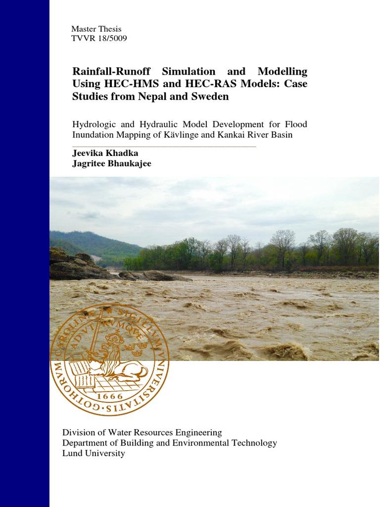 Rainfall-Runoff Simulation and Modelling Nepal and Sweden | PDF